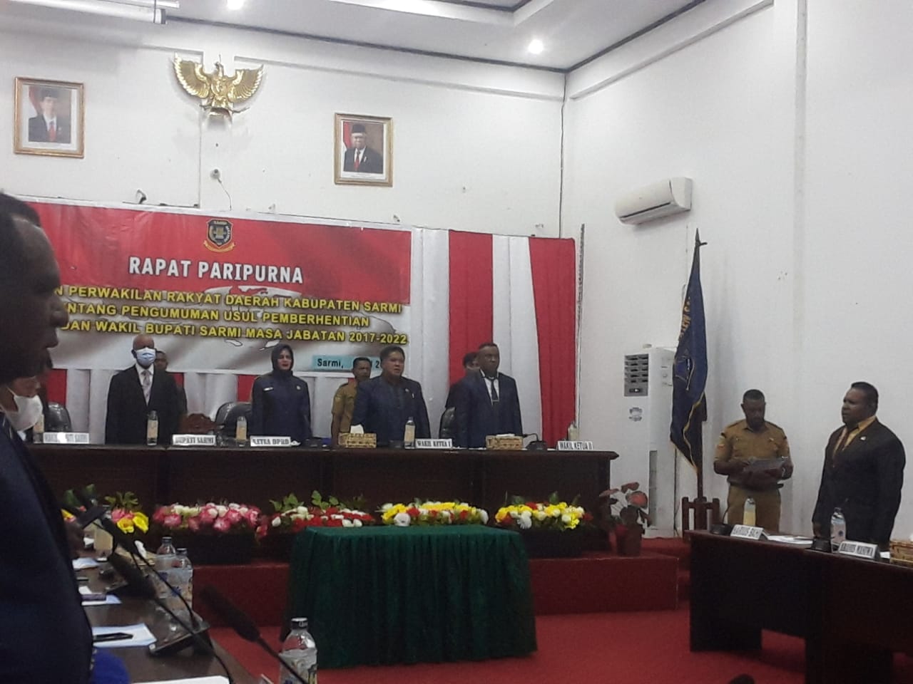 BUPATI MENGAPRESIASI RAPAT PARIPURNA USUL PEMBERHENTIAN KEPALA DAERAH DAN WAKIL KEPALA DAERAH ...