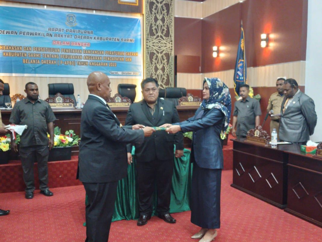 APBD PERUBAHAN DITETAPKAN, OPD DIMINTA MAKSIMALKAN KEGIATAN DI PENGHUJUNG TAHUN | Kabupaten Sarmi