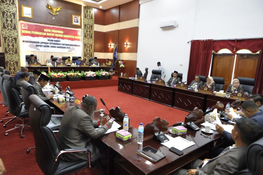 PENJABAT BUPATI SARMI SAMPAIKAN LKPJ TAHUN 2022 | Kabupaten Sarmi