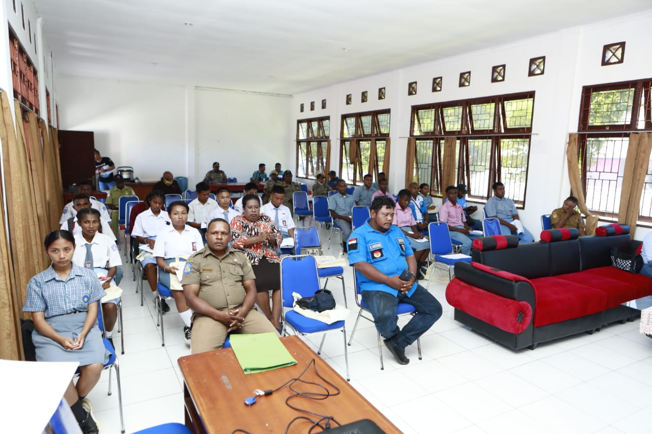 Sosialisasi Bahaya Miras dan Narkoba Bagi Generasi Muda Sarmi | Kabupaten Sarmi